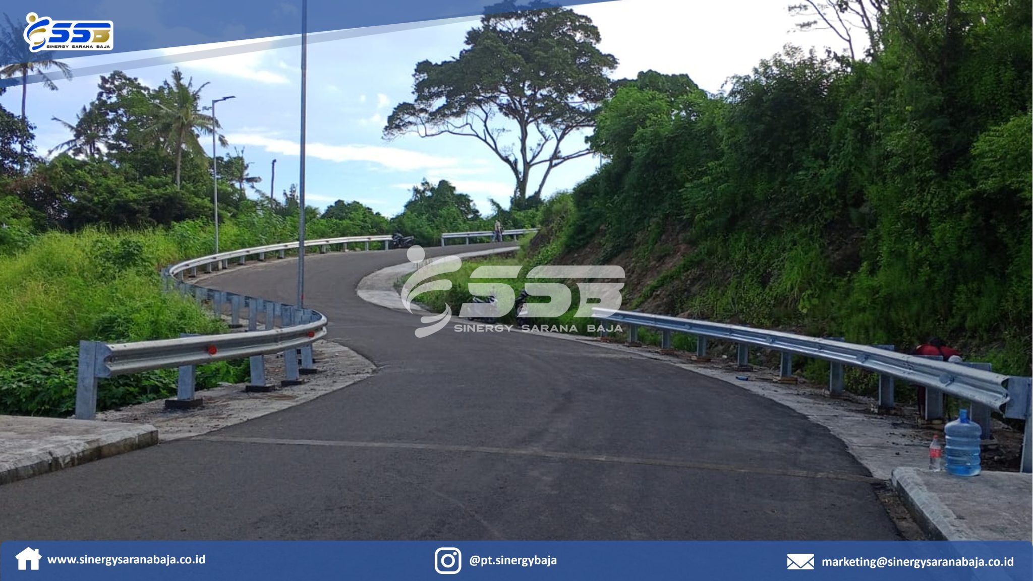 Guard Rail Berkualitas dan Terpercaya dari PT Sinergy Sarana Baja ...